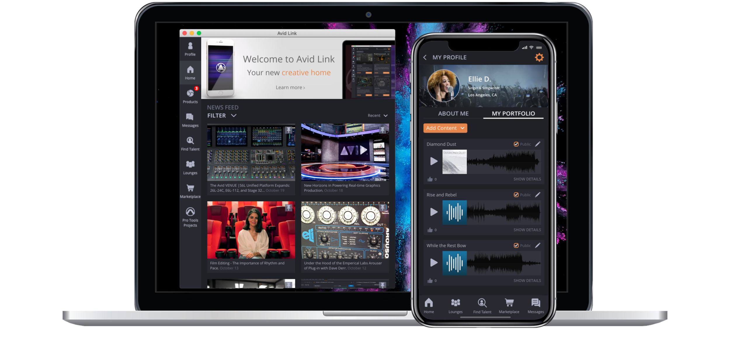 Free Avid Link app unites the global creative community - Vision House